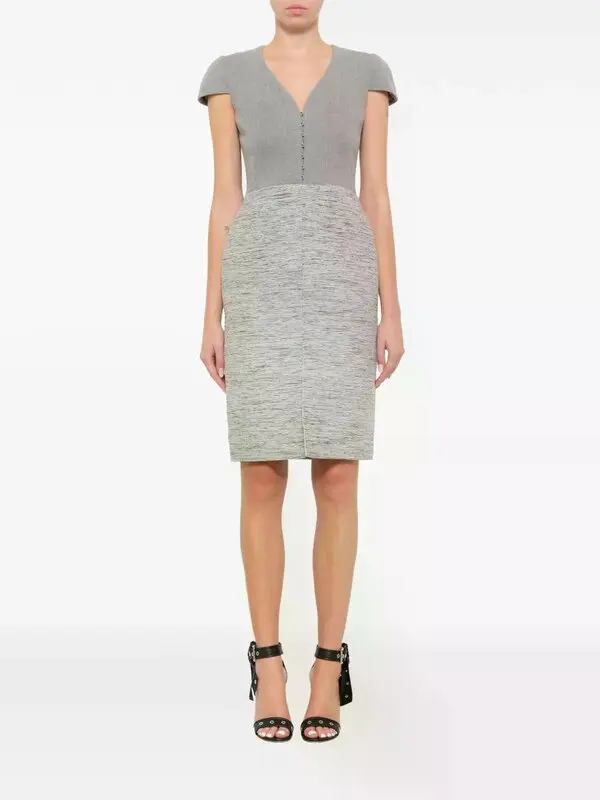 Alexander McQueen Cap-sleeve Pencil Dress