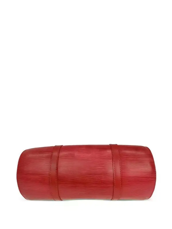 LOUIS VUITTON 2007 Soufflot East-west Bag - Red