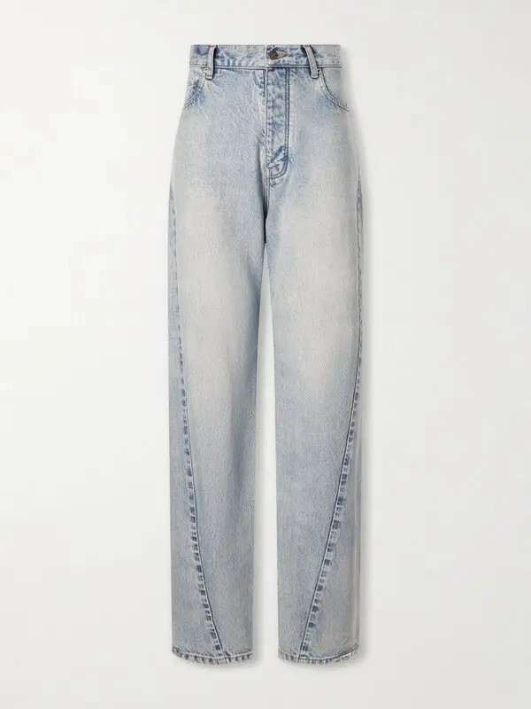 Balenciaga Twisted Seam Straight-leg Jeans