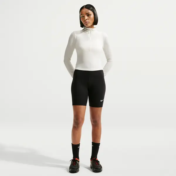 Nike Classic High-waisted 8" Biker Shorts - Black
