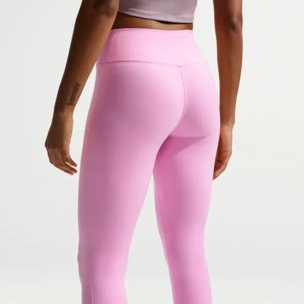 Nike One Seamless Front High-waisted Full-length Leggings