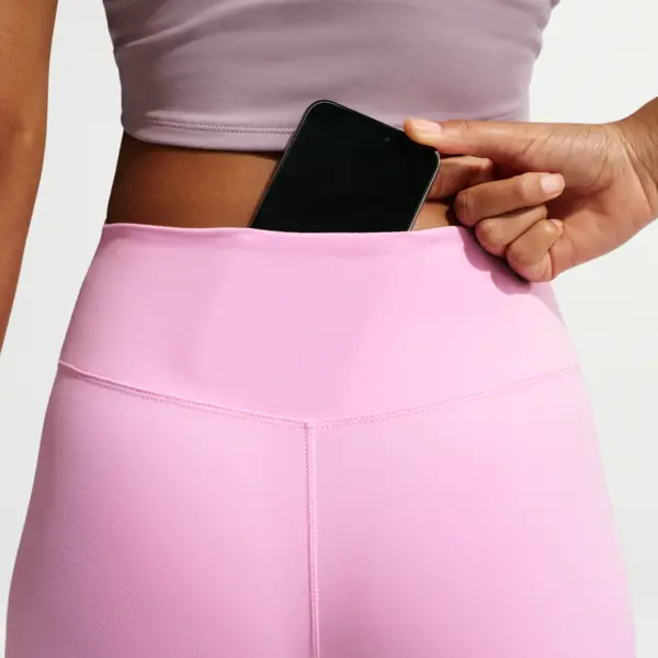 Nike One Seamless Front High-waisted Full-length Leggings