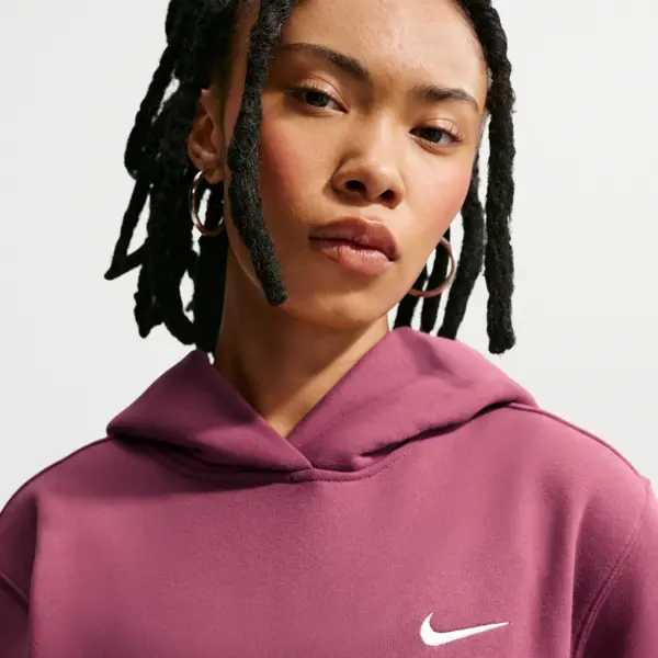 Nike Studio Fleece Medium Weight Pullover Hoodie