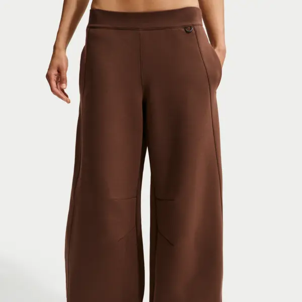 Nike 24.7 Impossiblysoft High-waisted Wide-leg Pants