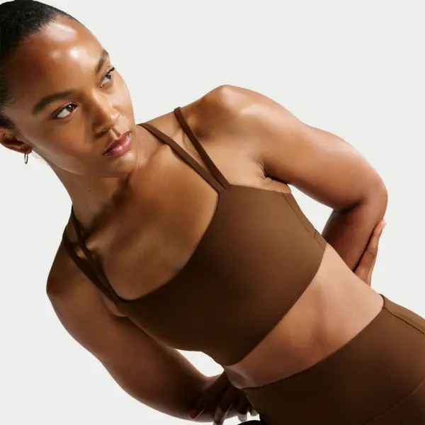 Nike Zenvy Strappy Light-support Padded Sports Bra