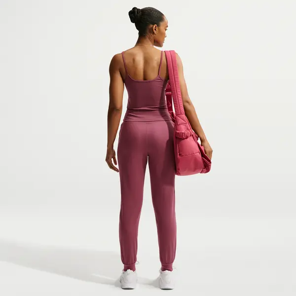 Nike One High-waisted Full-length Knit Jogger Pants