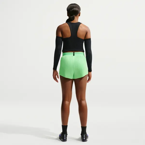 Nike Aeroswift Dri-fit Adv Mid-rise 3" Brief-lined Running Shorts - Green
