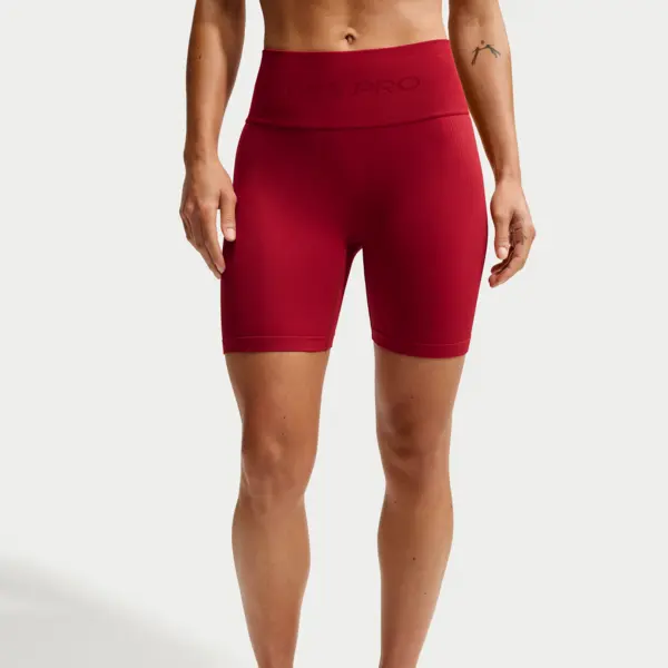 Nike Pro Dri-fit Biker Shorts - Red