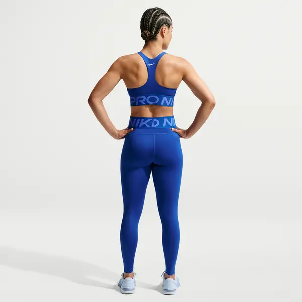 Nike Pro Sculpt High-waisted 7/8 Leggings With Pockets - Blue