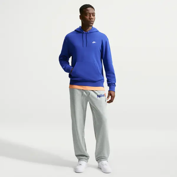 Nike Sportswear Club Open-hem French Terry Pants - Grey