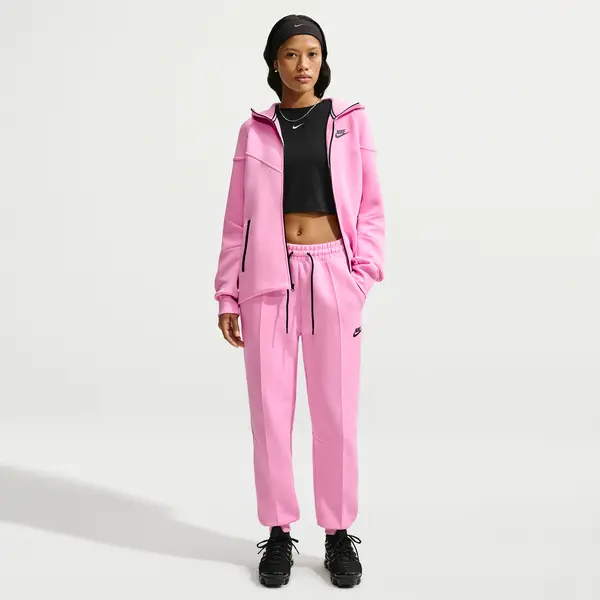 Nike Sportswear Tech Fleece Mid-rise Jogger Pants - Pink