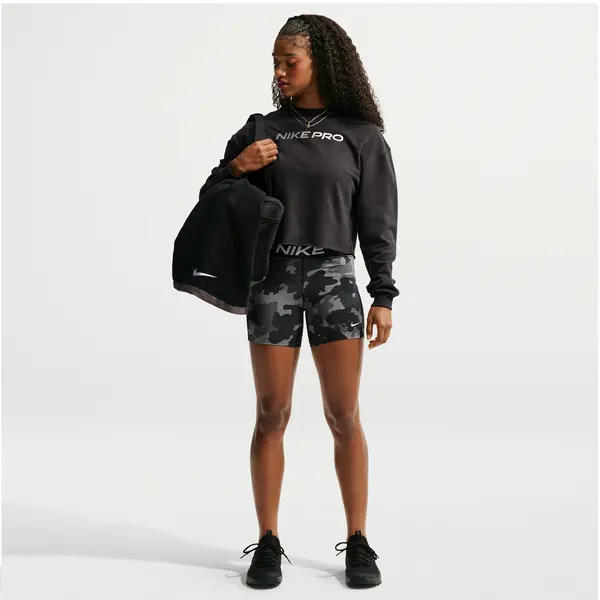 Nike Pro Dri-fit Crew-neck French Terry Top