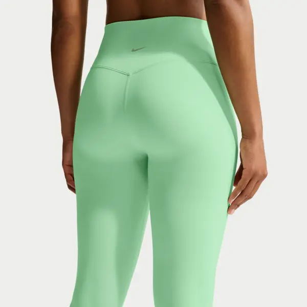 Nike Zenvy High-waisted 7/8 Leggings With No Front Seam - Green