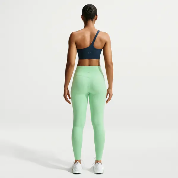 Nike Zenvy High-waisted 7/8 Leggings With No Front Seam - Green