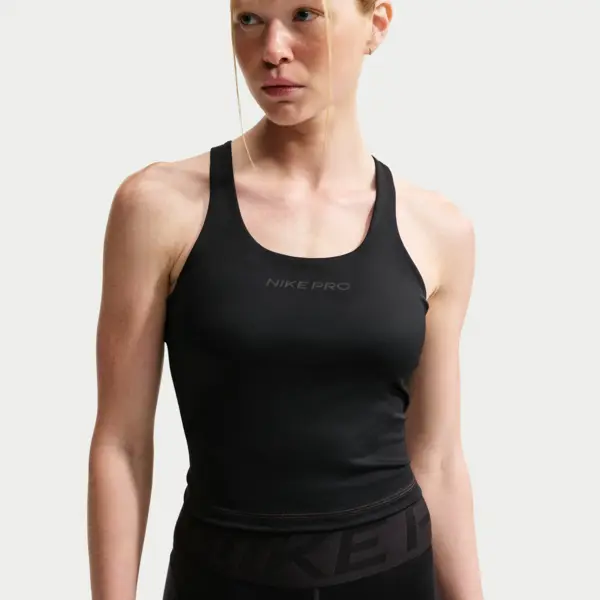 Nike Pro Sculpt Medium-support Padded Sports Bra Tank Top - Black