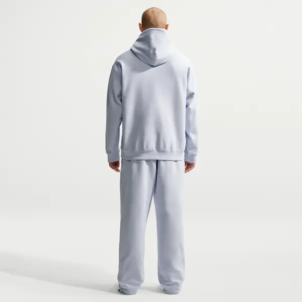 Nike Solo Swoosh Pullover Hoodie - Grey