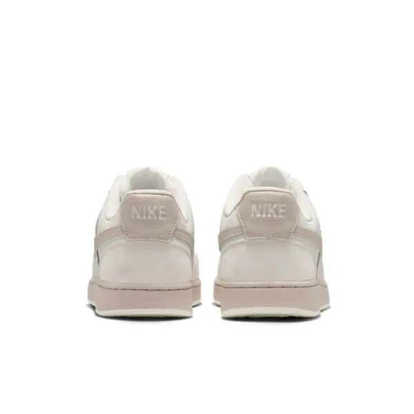 Nike Court Vision Low Suede Athletic Shoes - Grey