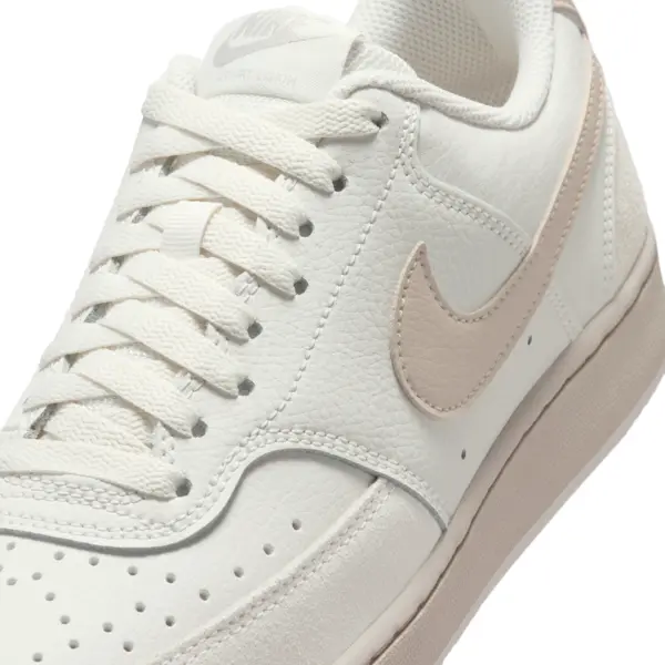 Nike Court Vision Low Suede Athletic Shoes - Grey