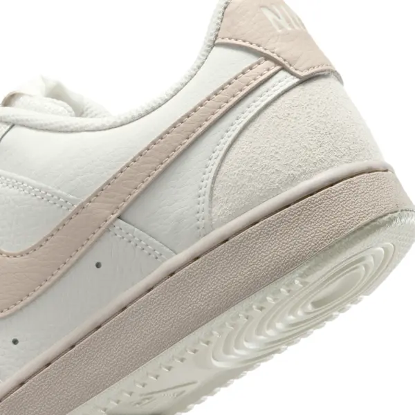 Nike Court Vision Low Suede Athletic Shoes - Grey