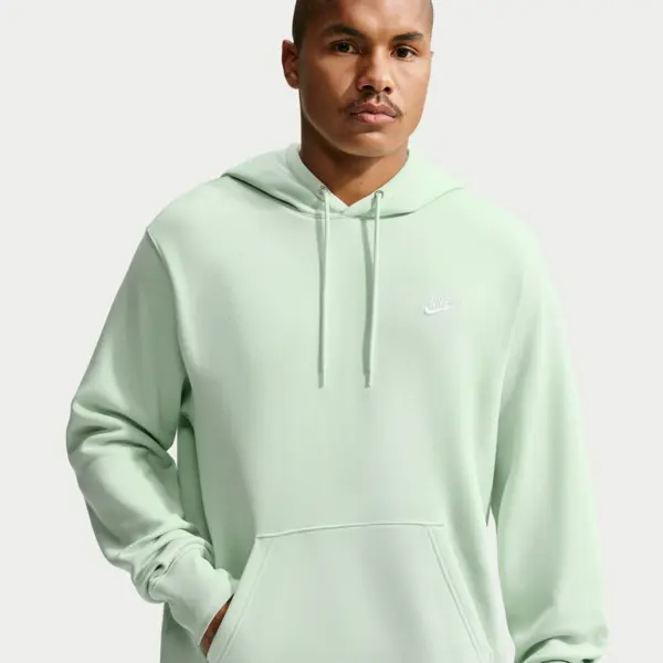 Nike Club Pullover Fleece Hoodie - Green