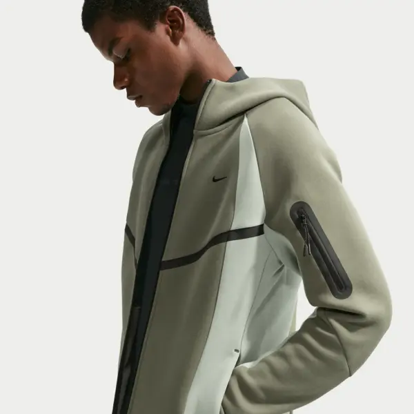 Nike Tech Color-block Full-zip Fleece Windrunner Jacket