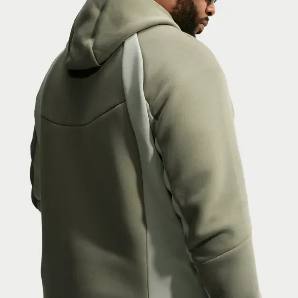 Nike Tech Color-block Full-zip Fleece Windrunner Jacket