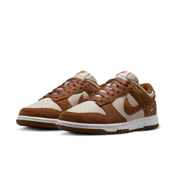 Nike Dunk Low Suede Athletic Shoes