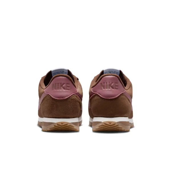 Nike Cortez Leather Athletic Shoes - Brown