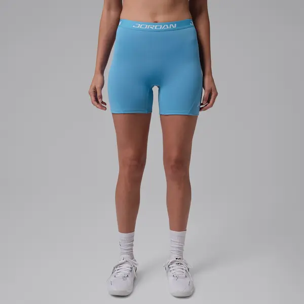 JORDAN Sport Essentials Dri-fit High-waisted 5" Shorts - Blue
