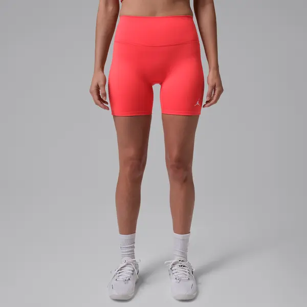 JORDAN Sport Dri-fit High-waisted 6" Shorts - Red
