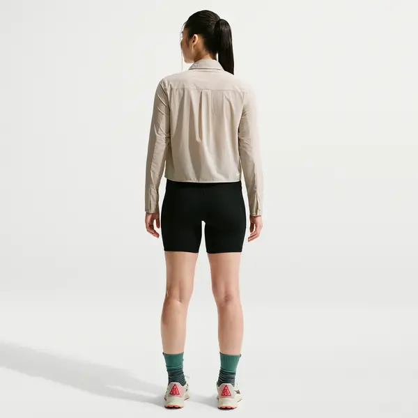 Nike Aireez" Button-up Long-sleeve Trail Running Top