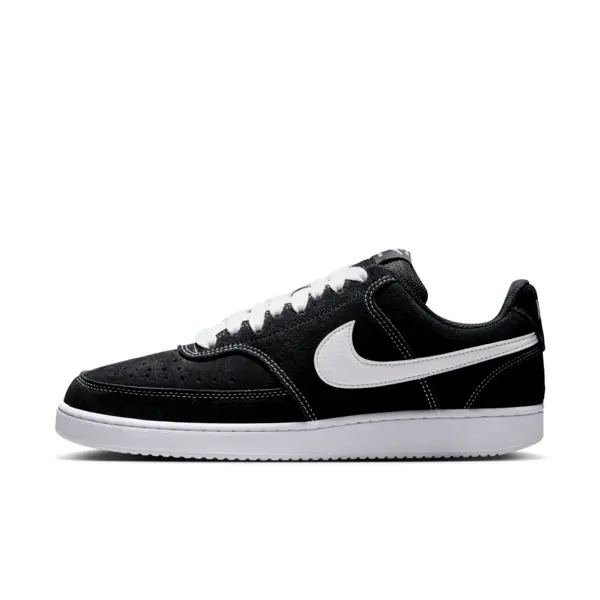 Nike Court Vision Low Fl Shoes - Black