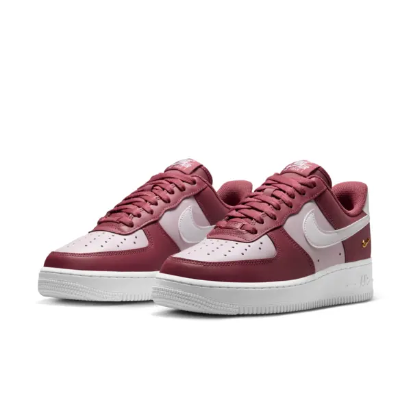 Nike Force 1 '07 "pink Smoke/bleached Lilac" Sneakers - Red