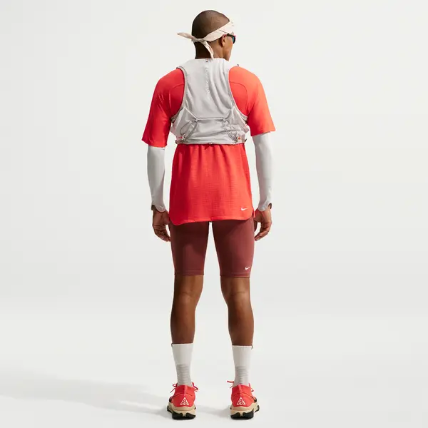 Nike Solar Chase Dri-fit Adv Trail Running Top - Red