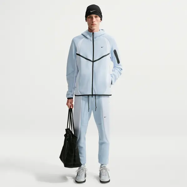 Nike Tech Fleece Color-block Jogger Pants - Blue