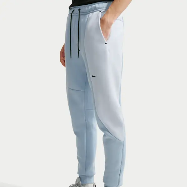Nike Tech Fleece Color-block Jogger Pants - Blue