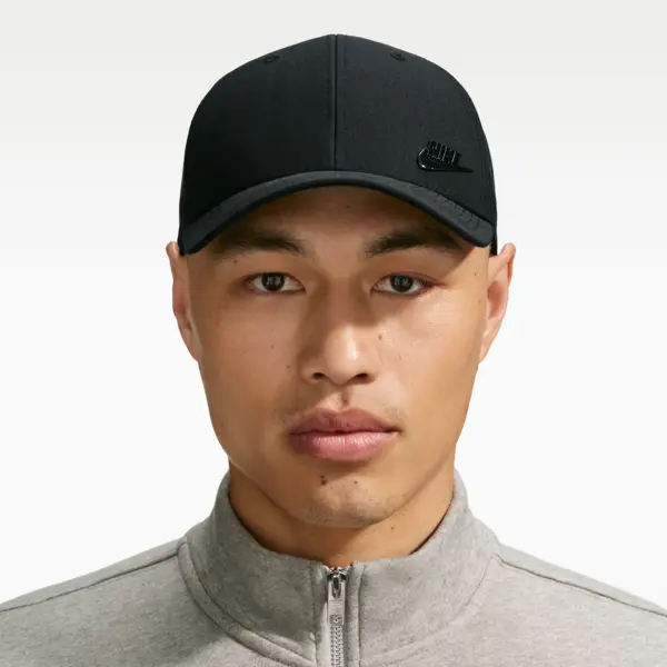 Nike Dri-fit Club Structured Cap With Metal Logo