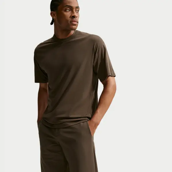 Nike 24.7 Impossiblysoft Light Dri-fit Short-sleeve T-shirt - Brown