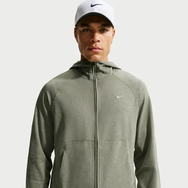 Nike Dri-fit Uv Protection Performance Hoodie - Green