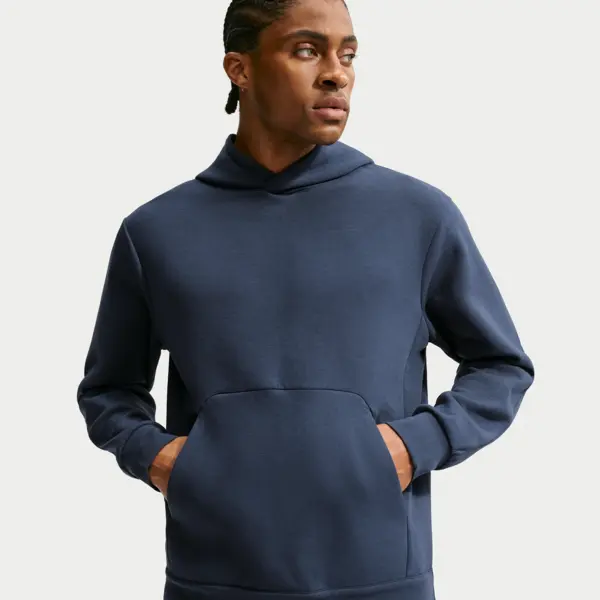 Nike 24.7 Impossiblysoft Dri-fit Pullover Hoodie - Blue