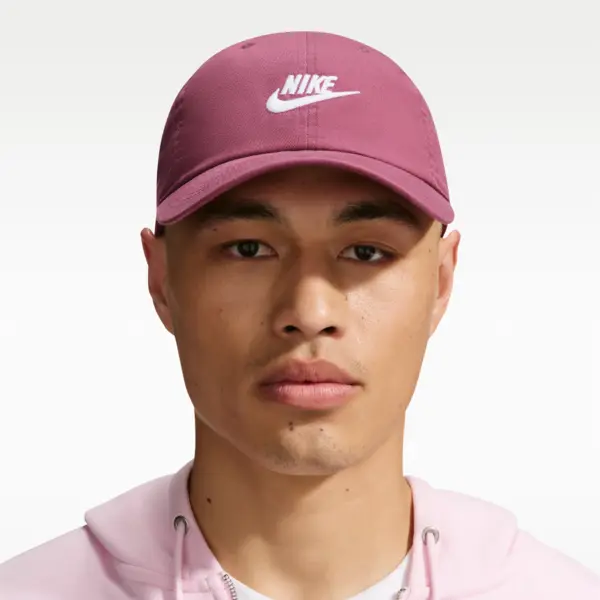 Nike Club Unstructured Futura Wash Cap - Red
