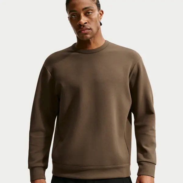 Nike 24.7 Impossiblysoft Dri-fit Crew - Brown