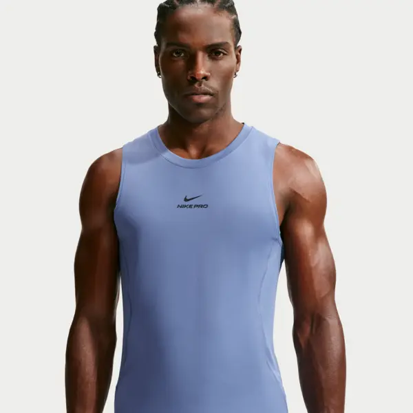 Nike Pro Dri-fit Training Tank Top - Blue