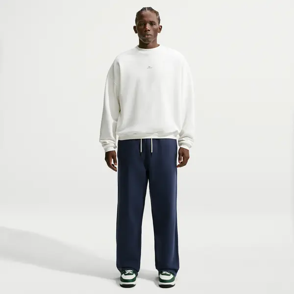 Nike Standard Issue Therma-fit Brushed Open-hem Basketball Pants - Blue