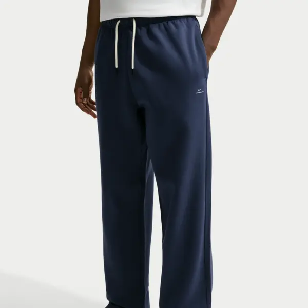 Nike Standard Issue Therma-fit Brushed Open-hem Basketball Pants - Blue