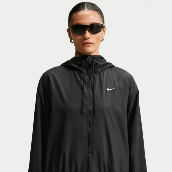 Nike Loose Hooded Uv Jacket - Black
