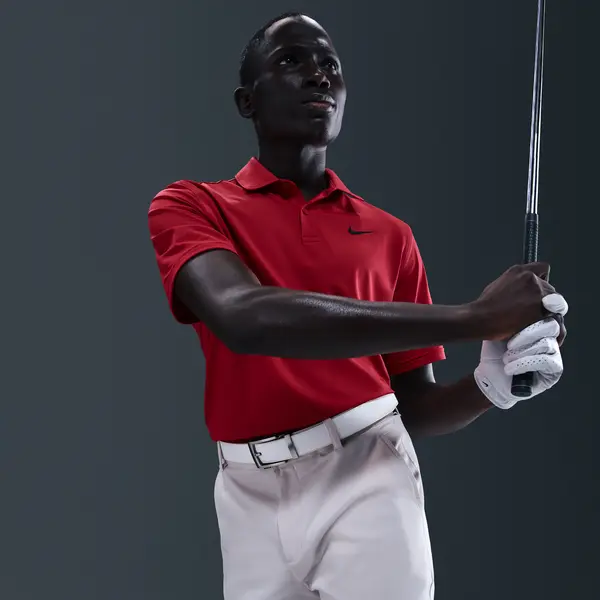 Nike Velocity Dri-fit Chest Logo Golf Polo
