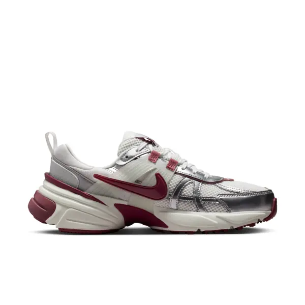Nike V2k Run Sneakers With Reflective Accents - White