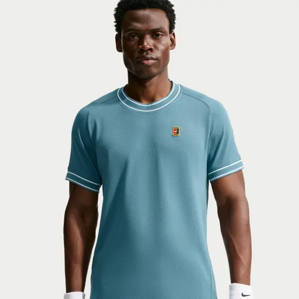 Nike Court Heritage Short-sleeve Tennis Top - Blue