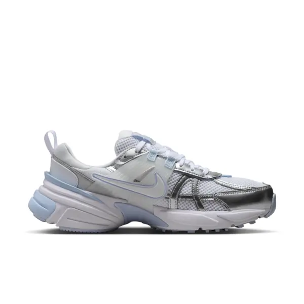 Nike V2k Run Sneakers With Reflective Accents - White